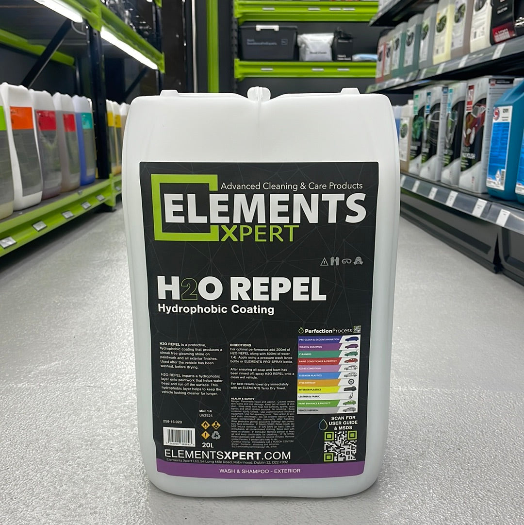 ELEMENTS XPERT H2O Repel - With Surface Conditioner (20L) – XPERT DETAILING